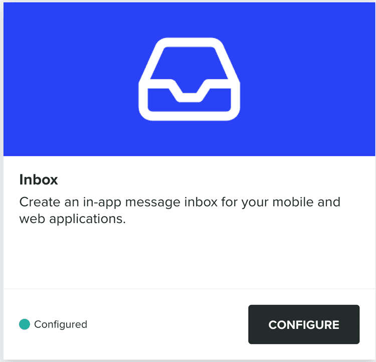 Inbox | Services | Settings | Guides | Notificare Docs